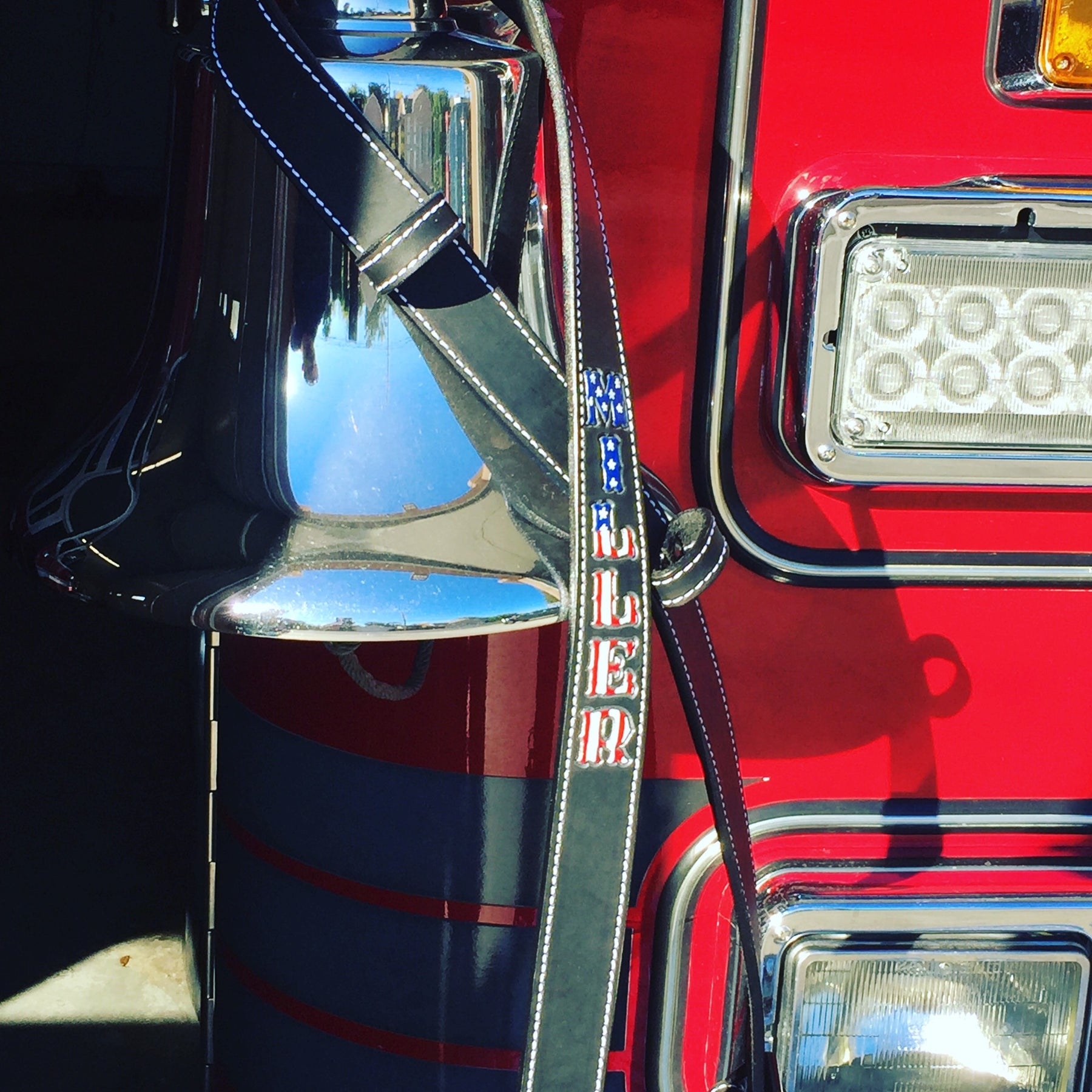 Fully Custom Leather Radio Straps - Leatherhead Concepts